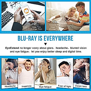 Reading Glasses 5 Pack Cat-eye Blue Light Blocking Glasses for Women, Computer Readers Eyeglasses, Lightweight Fashion Frame, Anti UV Ray/Glare/Eyestrain (Multicolor, 2.0)