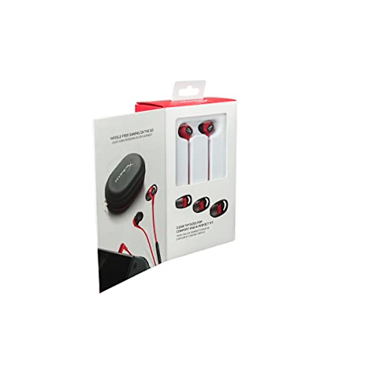 HyperX Cloud Earbuds - Gaming Headphones with Mic for Nintendo Switch and Mobile Gaming