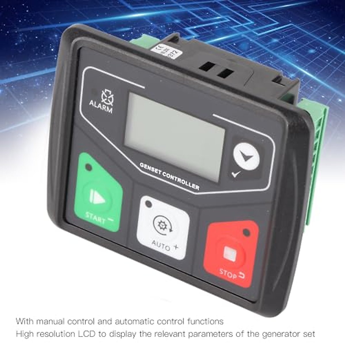 Electronic Generator Controller Dc20D Control Panel Automatic Genset Controller Panel For Diesel Generator For Diesel Engine Or Generator