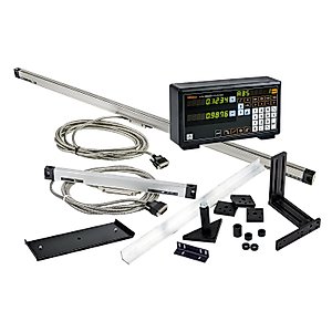 Mitutoyo 64PKA042A Lathe Pack ABS/Glass Liner Scales with Digital Readout, 40" x 10" (Pack of 5)