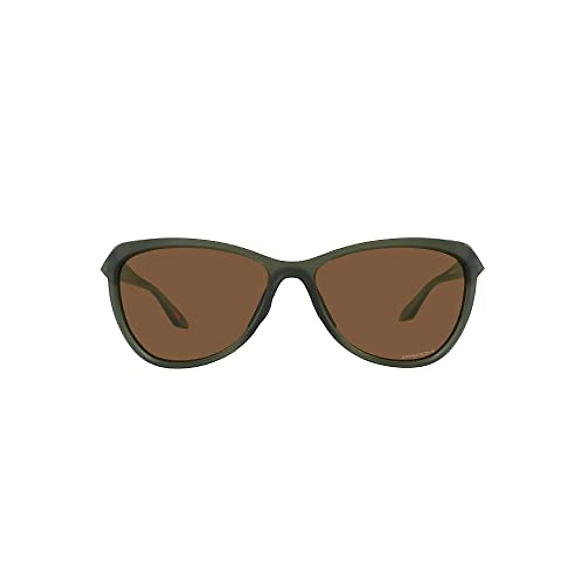 Oakley Women's OO9222 Pasque Aviator Sunglasses, Matte Olive Ink/Prizm Bronze, 60 mm