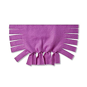 Melissa & Doug Created by Me! Butterfly Fleece Quilt No-Sew Craft Kit (48 Squares, 4 feet x 5 feet)