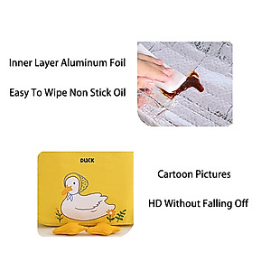 Black Cute Cartoon Duck Lunch Bags For Kids Reusable Insulated Lunch Box Female White Collar Nurse Student Office Worker Lunch Tote Bag