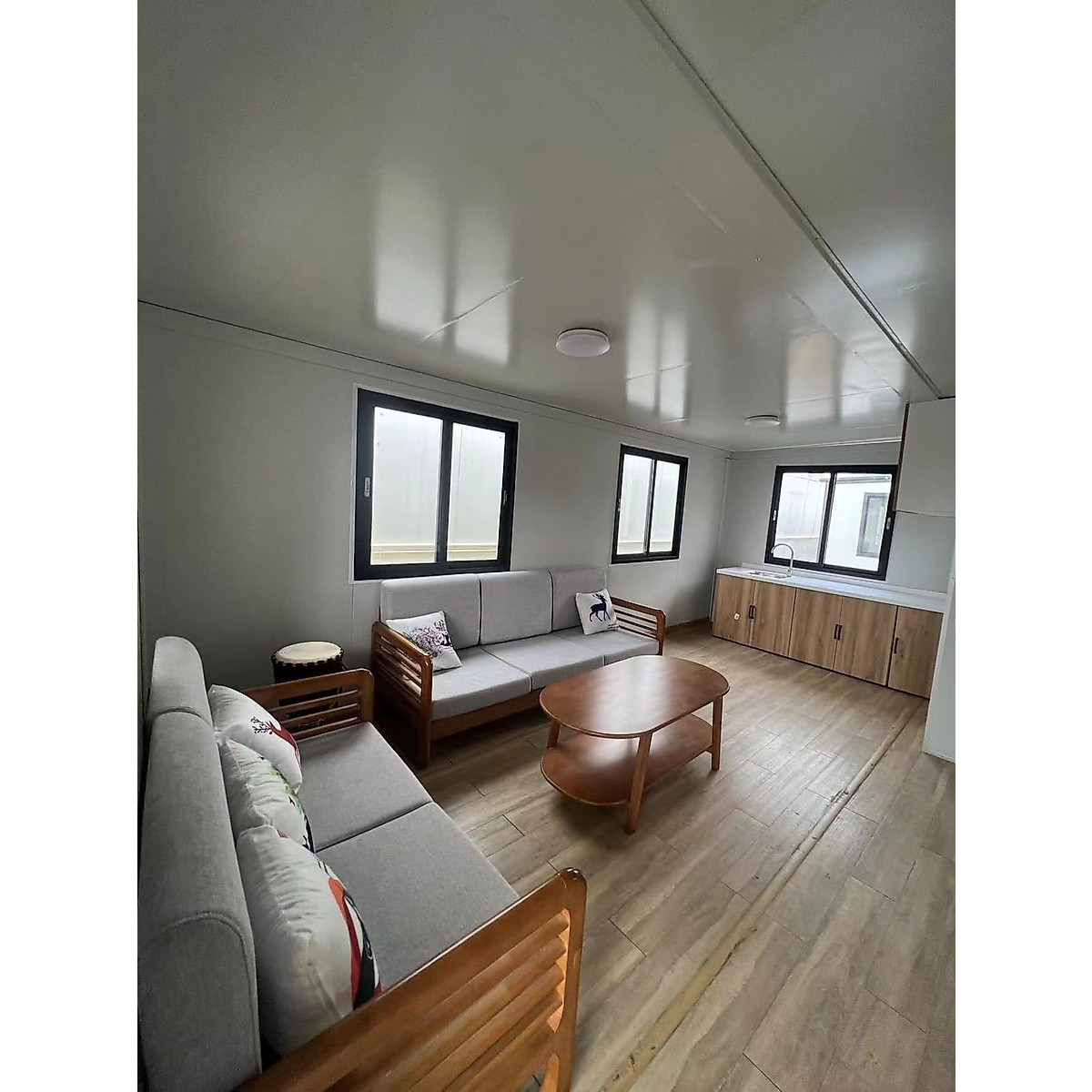 Generic Mobile Home 40ftx20ft 2to4bedrooms Prefab Container Expandable House for Sale Steel Folding Prefabricated Home for Adults