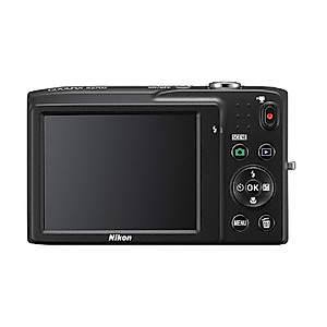 Nikon Coolpix S2700 - Digital camera - compact - 16.0 Mpix - 6 x optical zoom - black