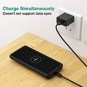 NEWDERY Upgraded Galaxy S10 Battery Case Qi Wireless Charging Compatible, 4700mAh Slim Rechargeable Extended External Charger Case Compatible Samsung Galaxy S10 (2019)-(6.1 Inches Black)