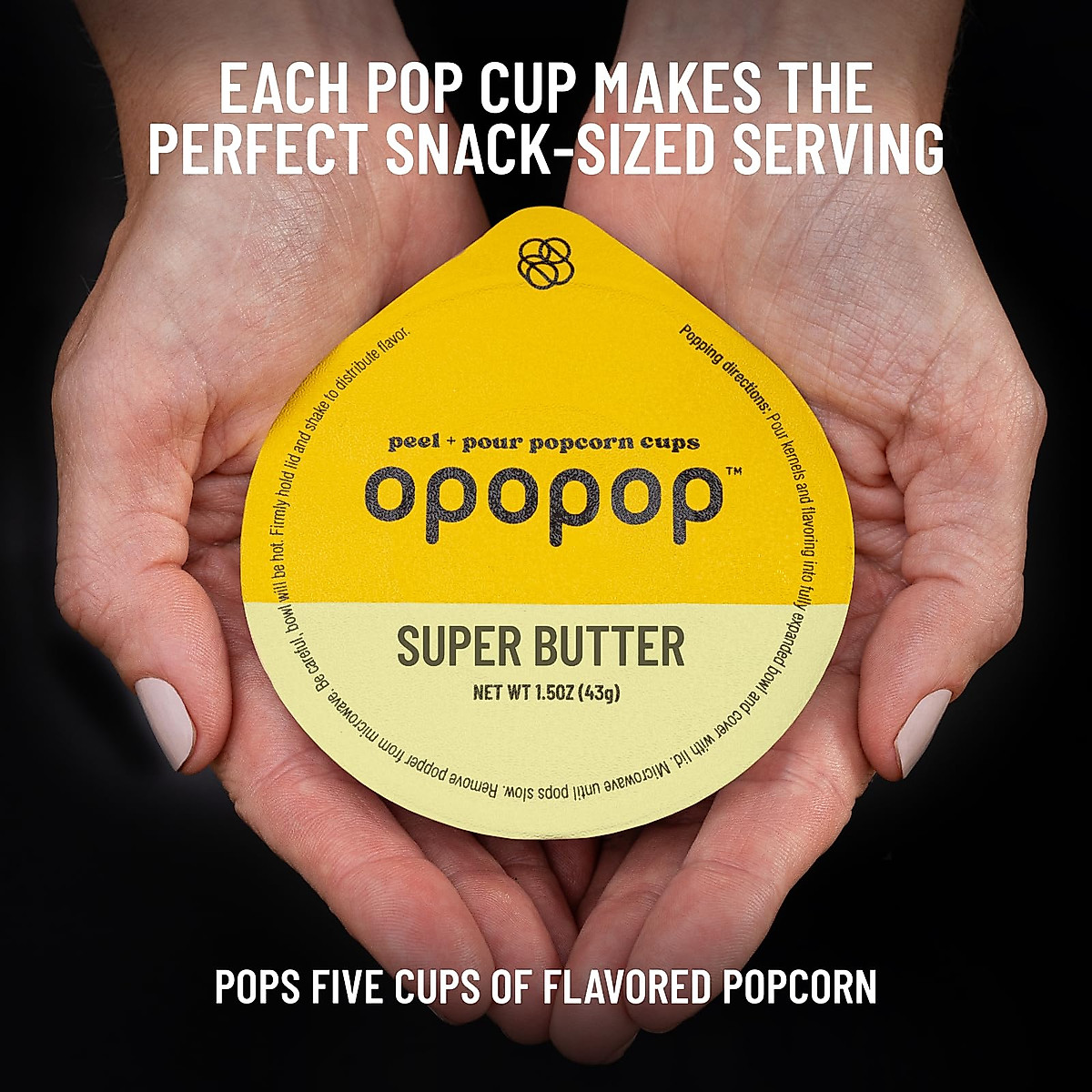 Opopop Gourmet Popcorn Gift Set - Variety 12-Pack Microwave Popcorn Kit, Collapsible Silicone Popcorn Popper, Gift Ready Packaging, Gluten Free Snacks Variety Pack, BPA-Free and Dishwasher Safe