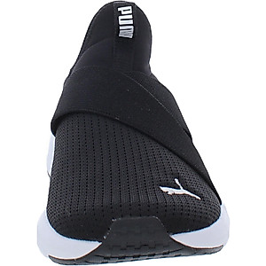 PUMA Womens Chroma Workout Athletic and Training Shoes Black 7.5 Medium (B,M)