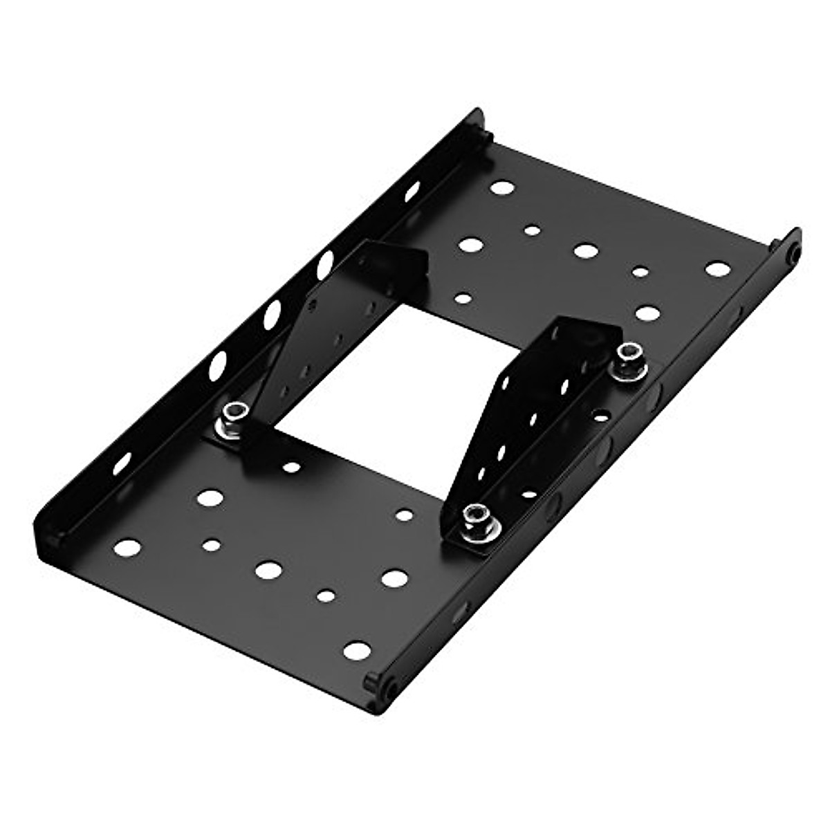 Architectural Mailboxes 7540B-10 4x4 Adapter Plate Accessory, 4" x 4", Black