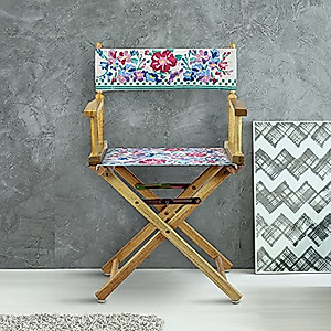 Casual Home Replacement Garden Classics Director Chair Canvas, Seat: 18.5" W x 16" D. Back: 20.5" W x 6.25" D