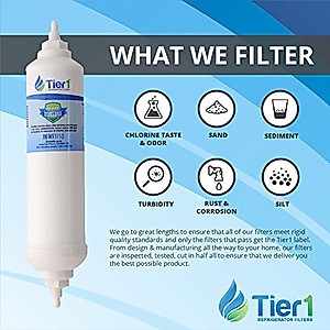 Tier1 Replacement for Samsung DA29-10105J Inline Water Filter 3 Pack