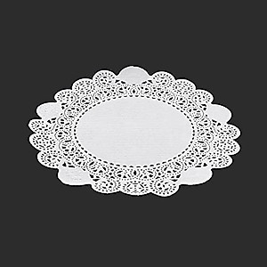 Royal 6 Inch Disposable Paper Lace Doilies, Package 1000