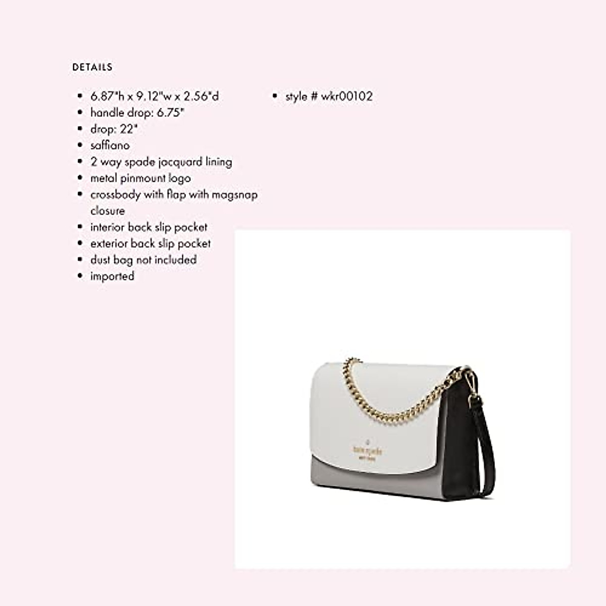 carson colorblock carson convertible crossbody - Grey Multi