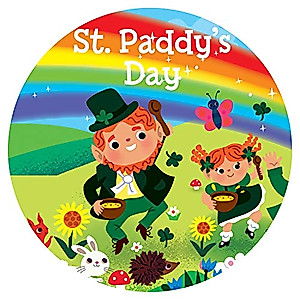 Happy Leprechaun Finger Puppet Plush St. Patrick's Day Board Book Ages 0-4 (Finger Puppet Board Book)