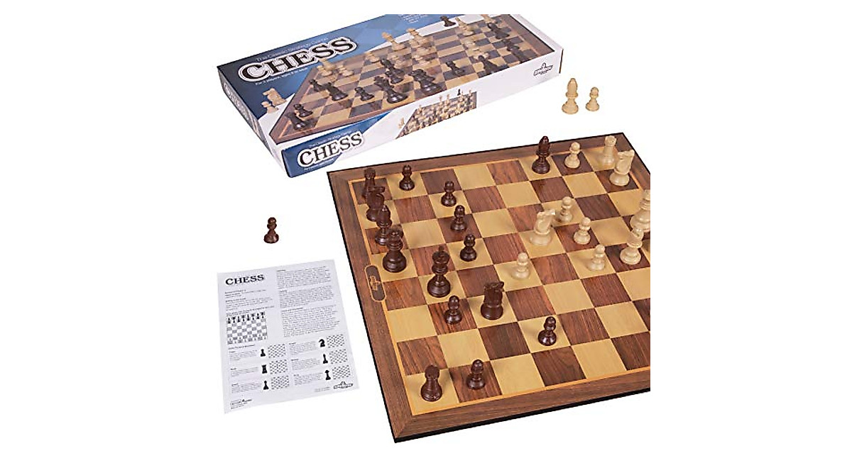 Silly Goose Games Chess Board Game I Cardboard Folding Chess Sets with ...