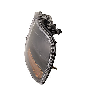 HEADLIGHTSDEPOT Black Housing Halogen Headlights Compatible with Ford Expedition F-150 Lightning SVT Harley Includes Left Driver and Right Passenger Side Headlamps