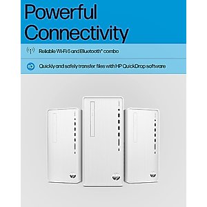 HP Pavilion Desktop TP01-3016 PC Intel Core i5-12400 2.50 GHz (up to 4.4 GHz) 12 GB DDR4-3200 RAM 256 GB PCIe NVMe TLC M.2 SSD Intel UHD Graphics 730 Windows 11(Renewed)