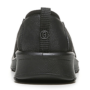 BZees Womens Gracie Slip On Black 7 W