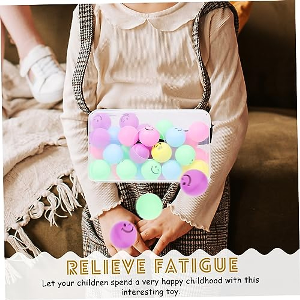 BESPORTBLE 1 Set Strap Shake Box Outdoor Toys toy's for Kids Childrens Toys Parent- Child Interactive Toy Carnival Decoration Pong Coordination Training Kids Balls Shaking Game Kit Kids Toy