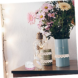 Anneome 3 Rolls Self Adhesive Wedding Decor Sticker Lace Ribbon Scrapbooking Clothing Decor Ribbon for Adhesive Lace Tapes Scrapbook Tape Craft Lace Tapes Gifts Decoration Tapes