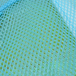 Cosmos Pack of 3 Assorted Colors Clothespin Bag with Hanger Multi-Purpose Mesh Organizer Bag