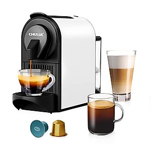 CHULUX Bafèstro Espresso Machine, 20 Bar Italian ODE Pump Mini Espresso Machine for Nespresso Original Capsules, Single Serve Coffee Machine for Home Espresso & Lungo Maker, One-Touch, 1400W