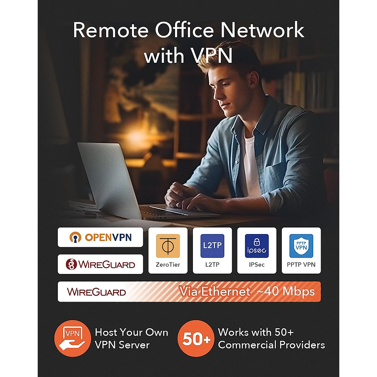 Cudy AC1200 Pocket-Sized Wi-Fi Travel Router, Extender/Repeater for Hotel&Public Network, WISP, VPN Client and Server, USB,TR1200