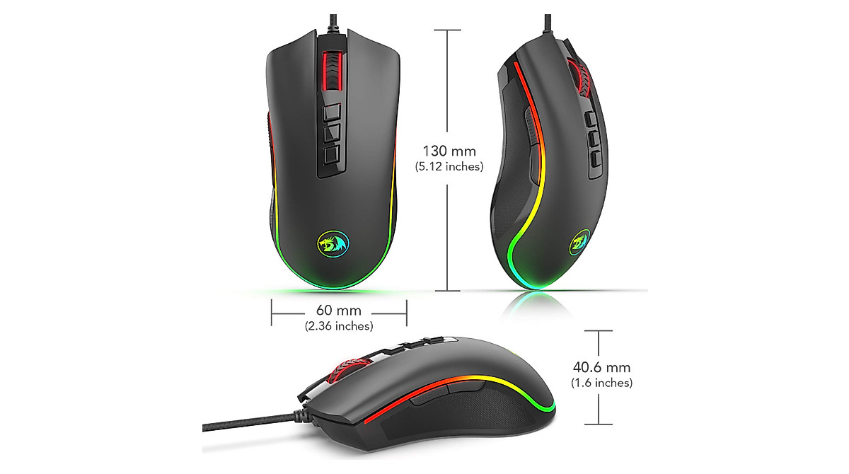 Redragon K617 Keyboard & M711 Mouse Bundle