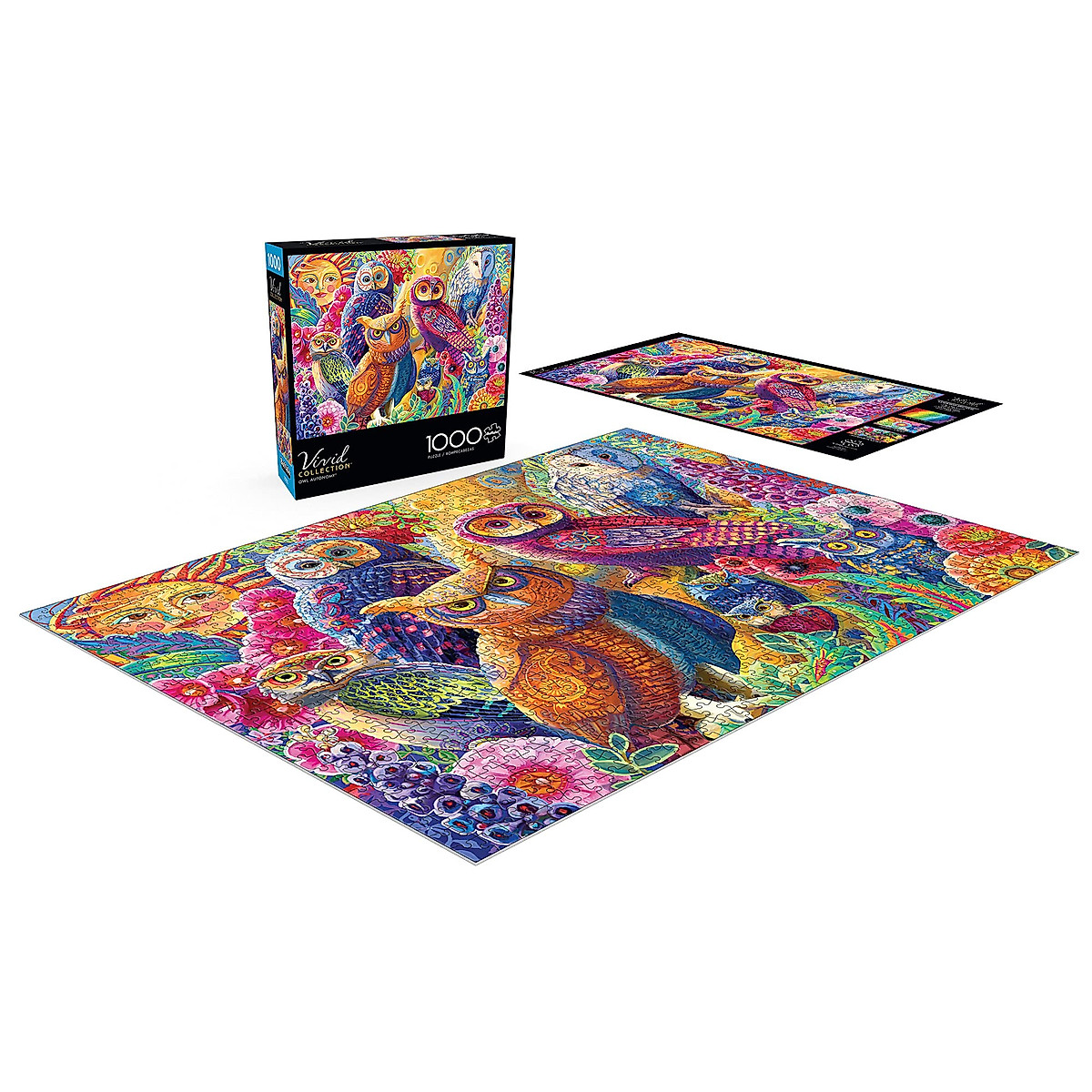 Buffalo Games - Laura Audi - Owl Autonomy - 1000 Piece Jigsaw Puzzle for Adults -Challenging Puzzle Perfect for Game Nights - Finished Size is 26.75 x 19.75