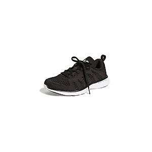 Athletic Propulsion Labs (APL) Women's Techloom Pro Sneaker, Black/White/Black, 6.5