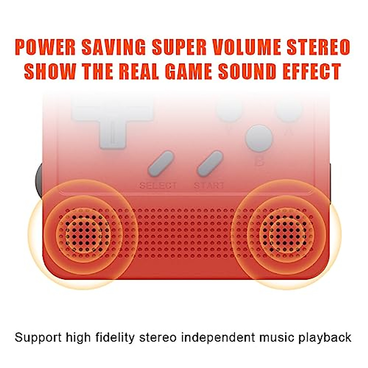 Powkiddy V90 Mini Foldable Handheld Retro Game Console 64G with 6000 Games, 3.0-inch IPS Screen Portable Arcade Rechargeable Games Emulators for Kids and Adults (Red)