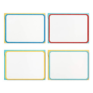 Hallmark Blank Cards Assortment with Organizer, Polka Dots (50 Flat Paneled Note Cards with Envelopes)