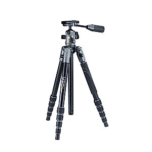 Vanguard VEO 2X 235ABP 4 in 1 Travel Tripod, Monopod, Ball Head with Removeable Pan Handle - 23 mm, Aluminum