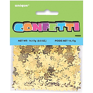 Sparkling Gold Star Foil Confetti - 0.5 oz (1 Pc), Perfect for Birthdays, Baby Showers, Holidays & More