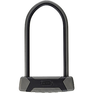 ABUS U-lock Granit XPlus 540, Bike Lock with XPlus Cylinder, High Protection Against Theft, ABUS Security Level 15, Black/Grey
