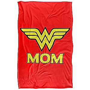 Wonder Woman Wonder Mom Silky Touch Super Soft Throw Blanket 36" x 58"