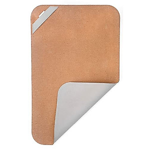 Vegan Leather Baby Changing Mat by Lark Baby Goods - Waterproof Wipeable Portable Diaper Pad - Foldable for Travel (14 x 22 in) - Grey