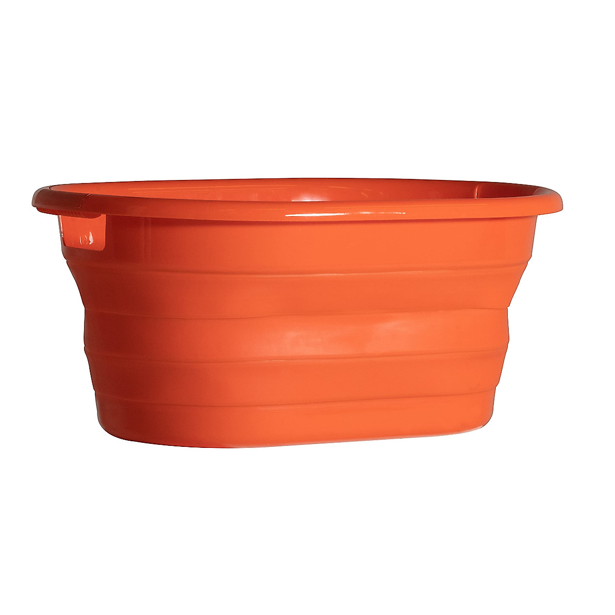 ust FlexWare Collapsible Tub with Dual Handles, Sink Like Shape and TPR Construction for Camping, Hiking, Outdoor Survival and Home, One Size