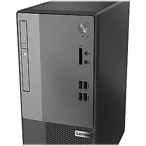 Lenovo V50T Gen 2 Desktop Tower, Intel i9-11900K, 64GB RAM, 2TB NVMe SSD, UHD Graphics 750, USB C, DisplayPort, HDMI, VGA, DVD, Card Reader, AC Wi-Fi, Bluetooth, Windows 11 Pro, Black