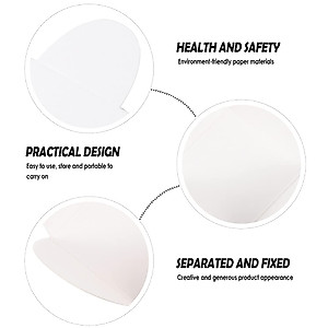 DOITOOL 200pcs Kraft Chocolate Paper Candy Cups Cupcake Liners Muffin Paper Liner Baking Cups for Cake Balls Cupcake Wedding Birthday Baby Shower Party Cafes White