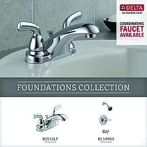 DELTA FAUCET FNDS35-PC Foundations Robe Hook, Polished Chrome