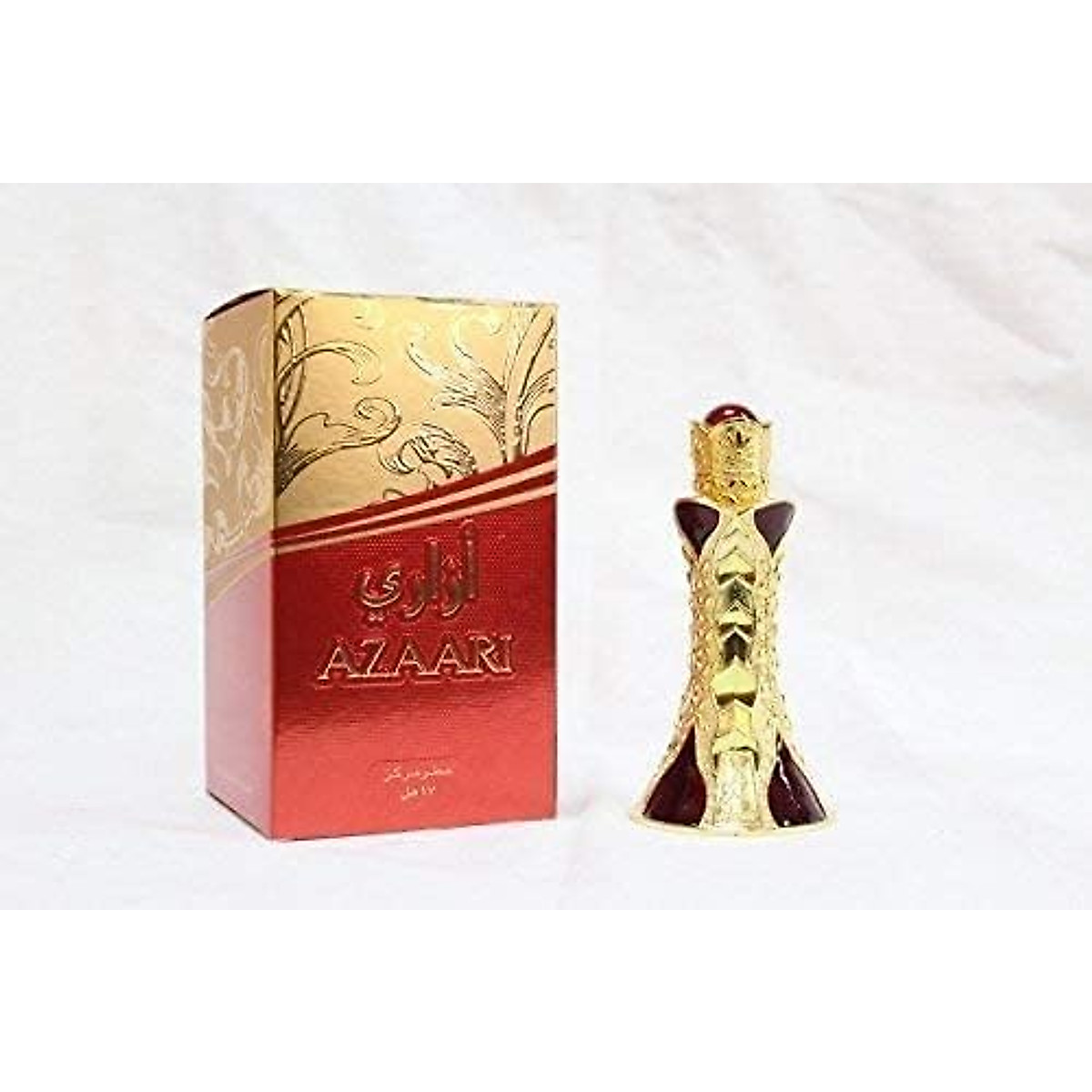 Khadlaj Azaari Concentrated Perfume Oil for Unisex, 0.57 Ounce