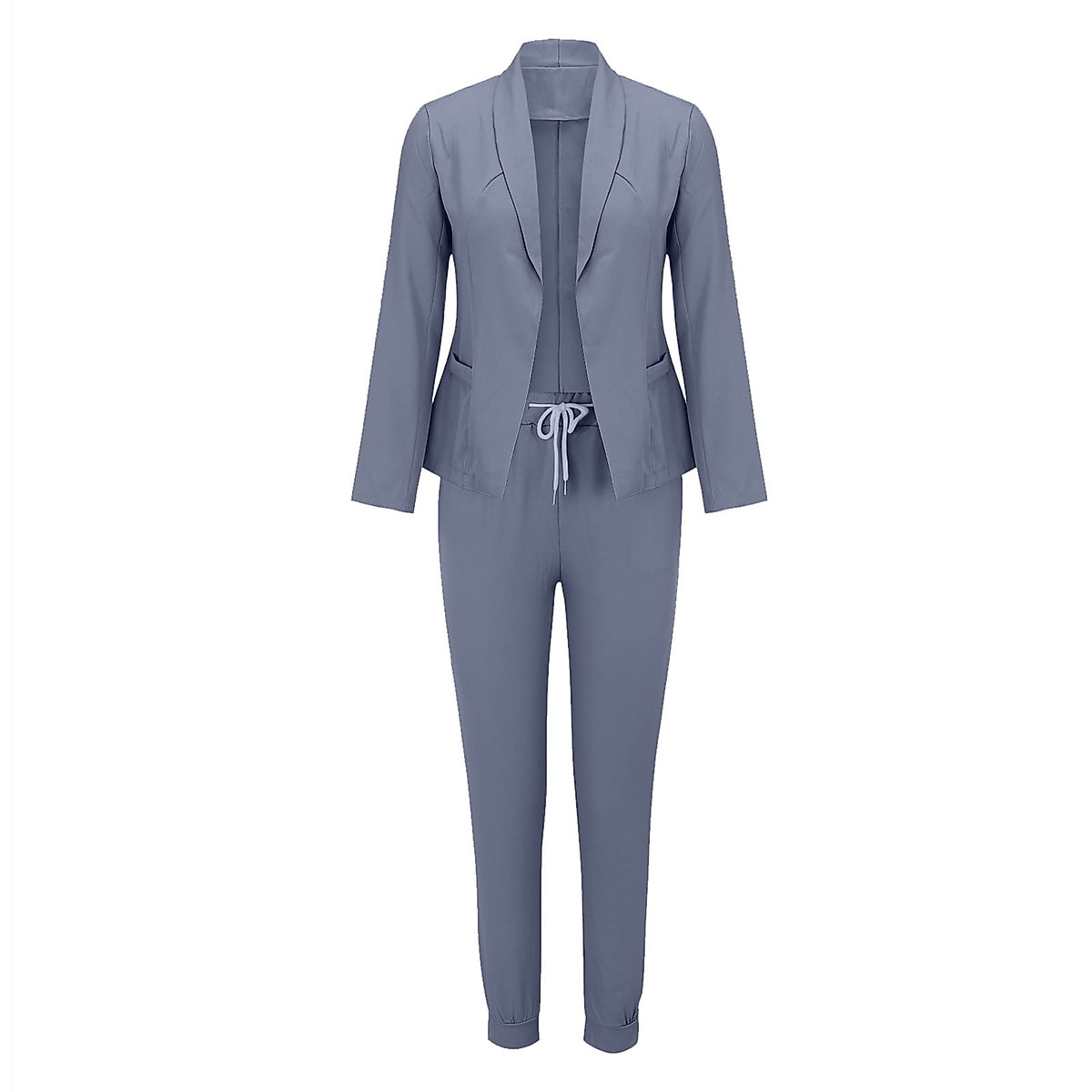 Pants Suits for Women Dressy Business Casual Outfits Blazer Sets Pant Suits 2 Piece Set Work Outfits Office Clothing