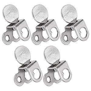 5 Pcs Needle Clamp, Stainless Steel Sewing Machine Fixed Replacement Needle Collet Holder, Table Sewing Clamp for Youth 505
