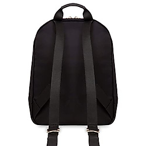 KNOMO Mini Beauchamp Women's 11inch Backpack Small Bag Tablet Computer Bag for Work, College, Travel Daypack Purse, Black