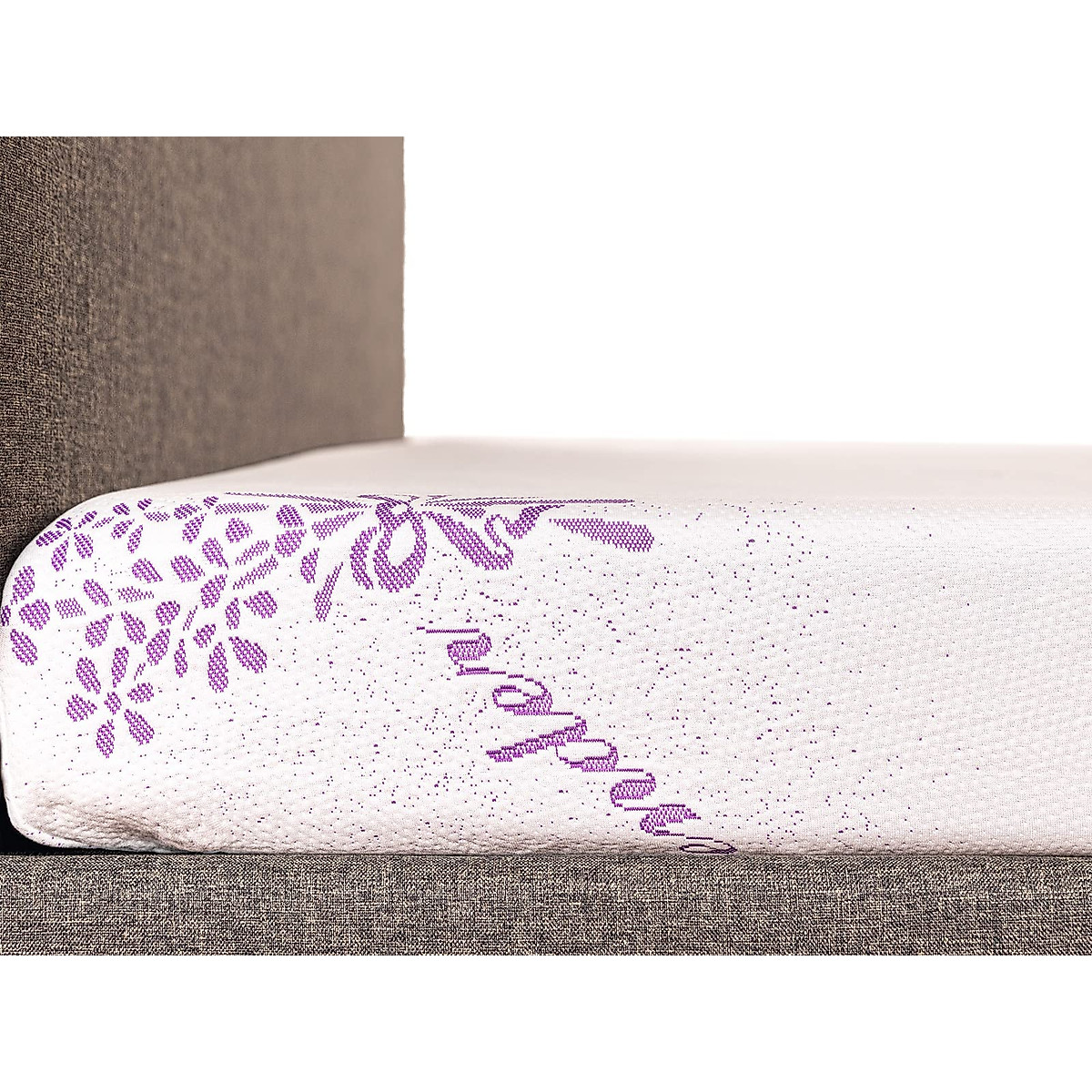 Tulo by Mattress Firm | 6 INCH Memory Foam Lavender Mattress | Pain-REDUCING Pressure Relief | King Size