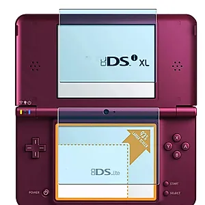 Puccy 2 Pack Anti Blue Light Screen Protector Film, compatible with Nintendo DSI XL TPU Guard （ Not Tempered Glass Protectors ）