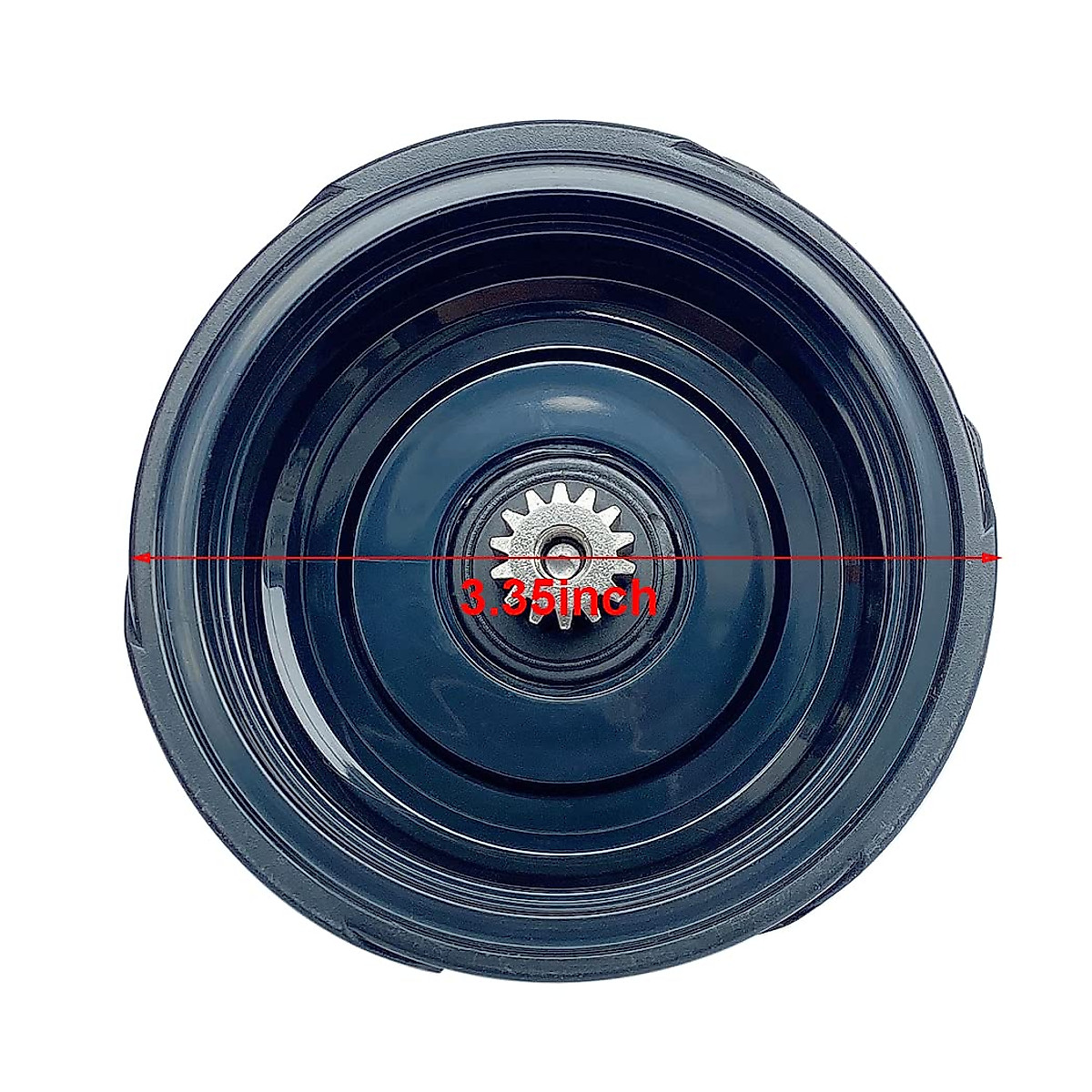 Veterger Replacement Parts Blade Assembly with 2 cups, Compatible with Ninja Blender BL810 BL810C BL810Q BL820