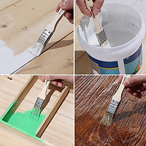 Bates- Chip Paint Brushes, 1 Inch, 96 Pack, Chip Brush, Brushes for Painting, Paint Brushes, Stain Brushes for Wood, Natural Bristle Paint Brush, 1 Inch Paint Brush, Chip Paint Brushes for Paint