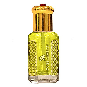 MADEMOISELLE 12mL | Artisanal Hand Crafted Perfume Oil Fragrance for Women | Traditional Attar Style Cologne | by Perfumer Swiss Arabian | Great Gift/Party Favors | Pocket Size Body Oil
